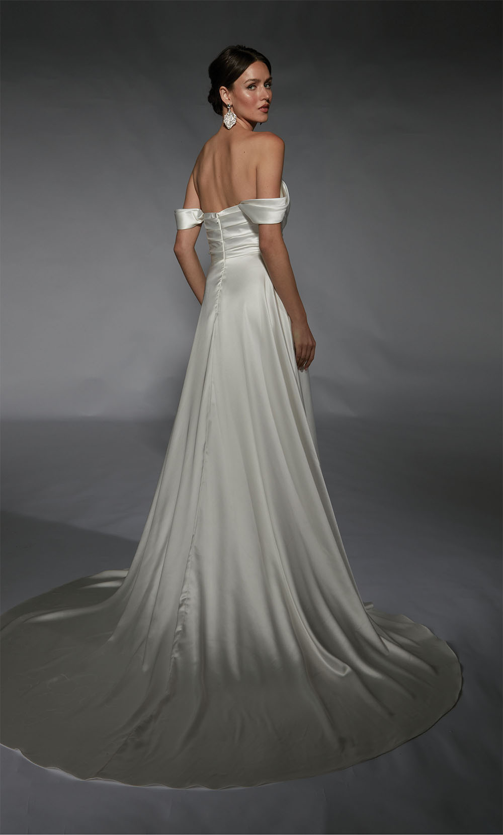 Alyce Paris 7107 Satin Wedding Dress - Belmeade Women's Formal Wear